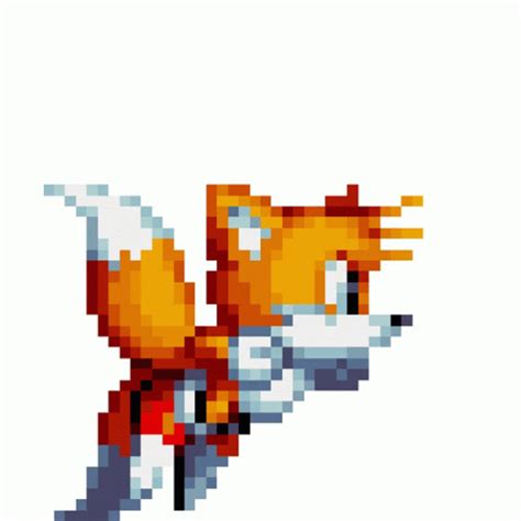 Tails Flying Sprite Gif