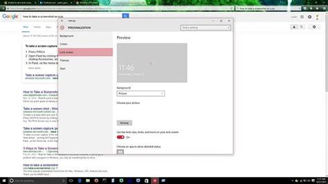 Unable To Set A Lock Screen Background Image Win Page Windows Forums