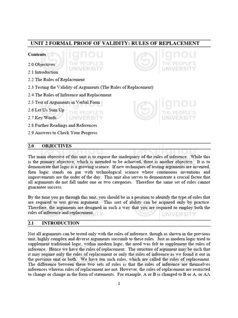 Unit 2 Pdf Logic Argument
