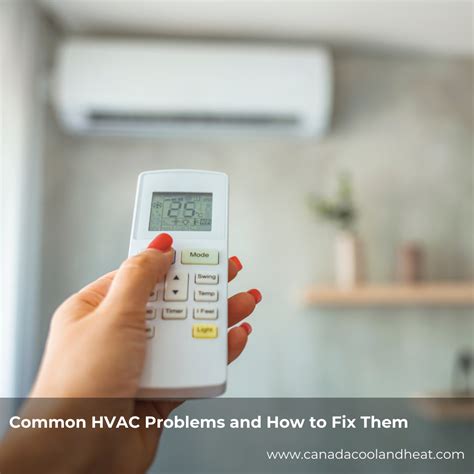 Common Hvac Problems And How To Fix Them