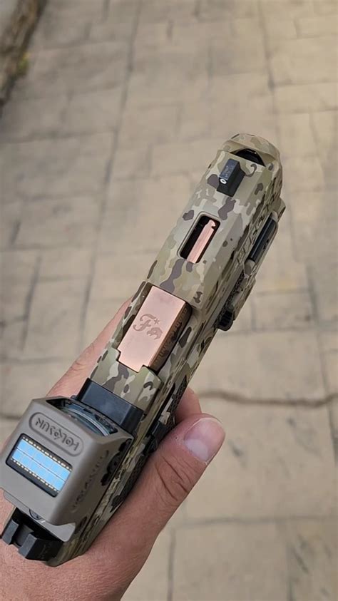 Ported Tan Ocp Mos Glock 45 Built By Firing Squad Firearms R Glockmod