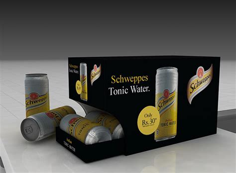 Schweppes Packaging Cum Gravity Dispenser On Behance