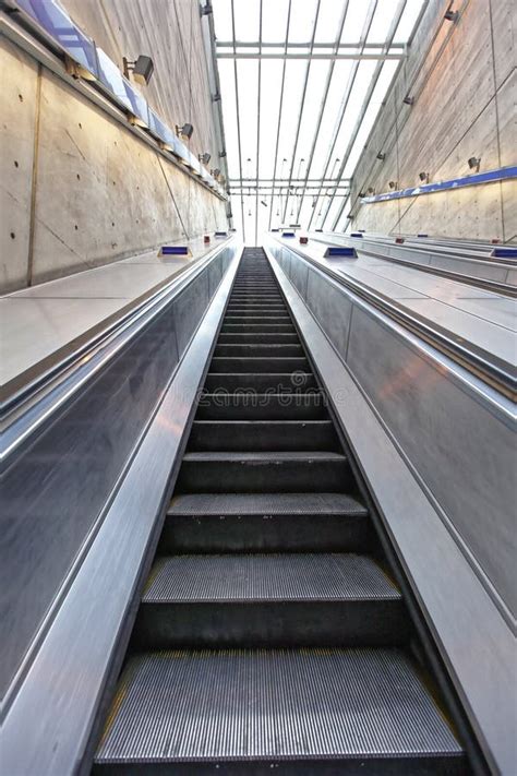 Two Parallel Escalator Closeup Stock Image Image Of Expocentre Escalators 145806565