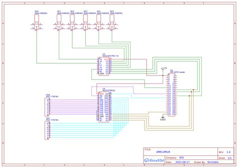 AMCsMUX EasyEDA Open Source Hardware Lab