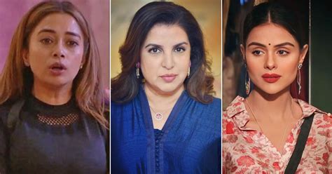 Bigg Boss 16 Shukravaar Ka Vaar Farah Khan Bashes Tina Datta