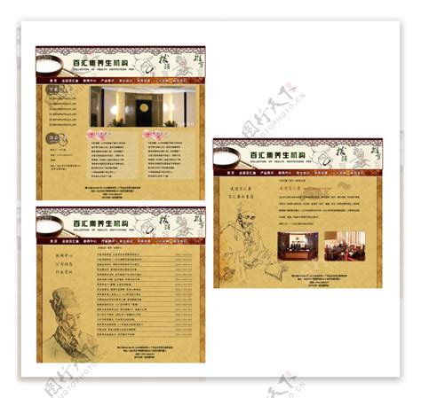 养生网站图片素材 编号17424897 图行天下