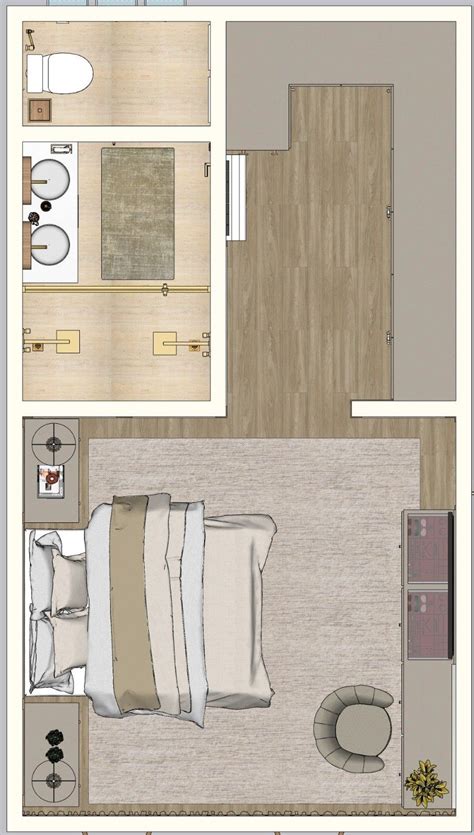 Quarto Casal Banheiro E Closet Planta De Quarto Suite Projeto Quarto