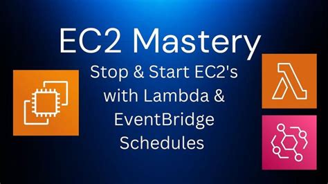 Stop And Start Ec2 Instances With Lambda And Eventbridge Schedules Ec2 Darryl R