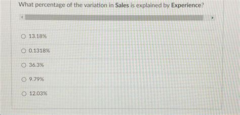 Solved Here Is The Excel Output Again For The Regression Of