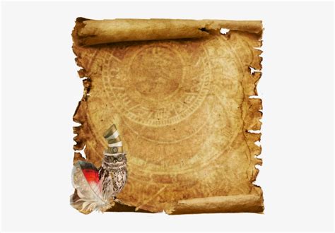 Old Paper Scroll Background Png