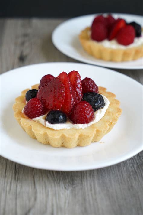 Easy Fruit Tart Recipe Dessarts