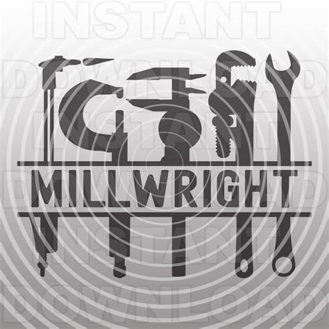 Millwright Svg Filemillwright Tools Svg Filemaintenance Svg