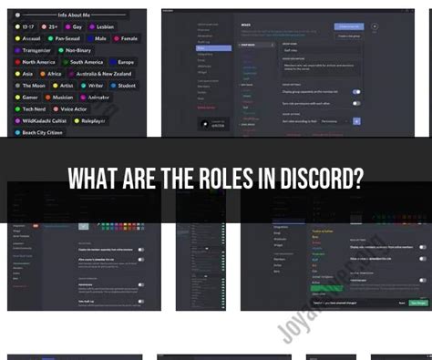 Discord Roles Understanding Their Functions And Uses Joyanswer Org