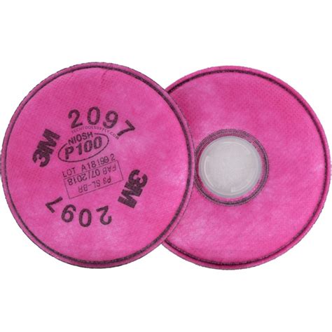 3m 2097 P100 Particulate Organic Vapor Filter Pair North American