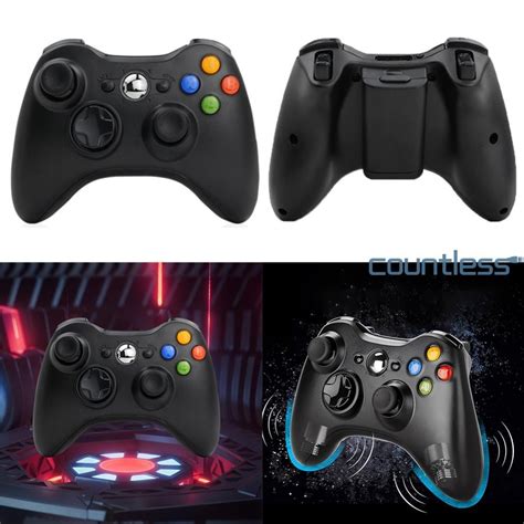 2 4G Wireless Controller With Receiver Game Controller Dual Vibration Turbo Wireless Joystick