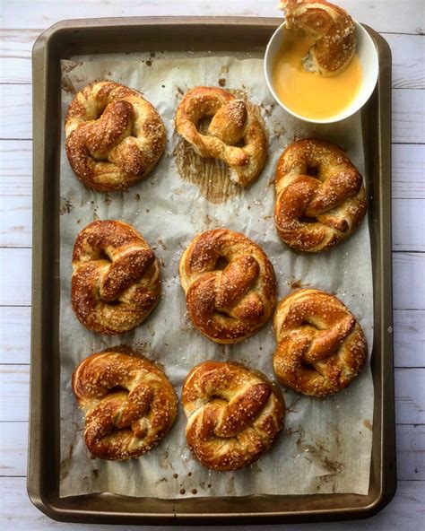Soft Pretzels With Cheese Sauce Cupcakes And Sarcasm