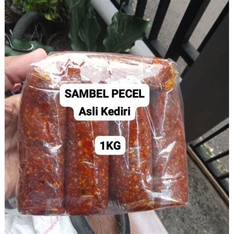 Jual Sambel Pecel 1 Kg Khas Jawa Timur Bumbu Kacang Sambal Pecel Kacang Shopee Indonesia