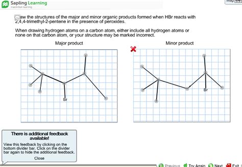 Solved A Sapling Learning Daw The Structures Of The Major