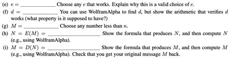 solved 6 pts create an example of rsa as follows if you