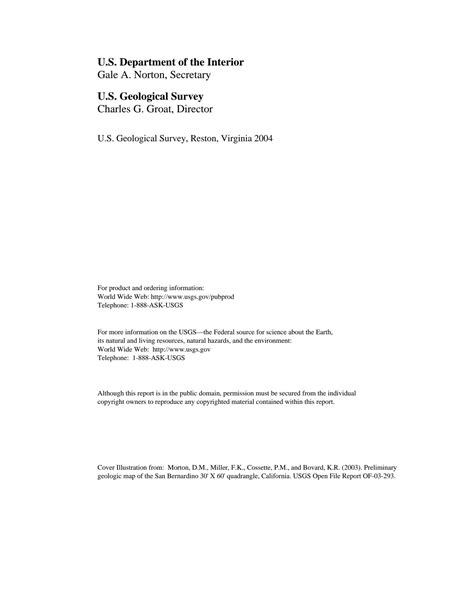 Solution North American Geologic Map Data Model A Conceptual Model For Geologic Map Information