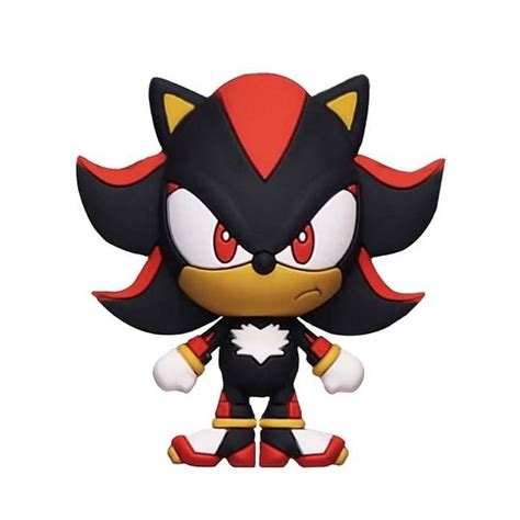Sonic The Hedgehog Shadow 3d Foam Magnet