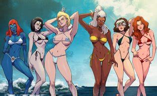 Rogue Loves Mystique Luscious Hentai Manga Porn