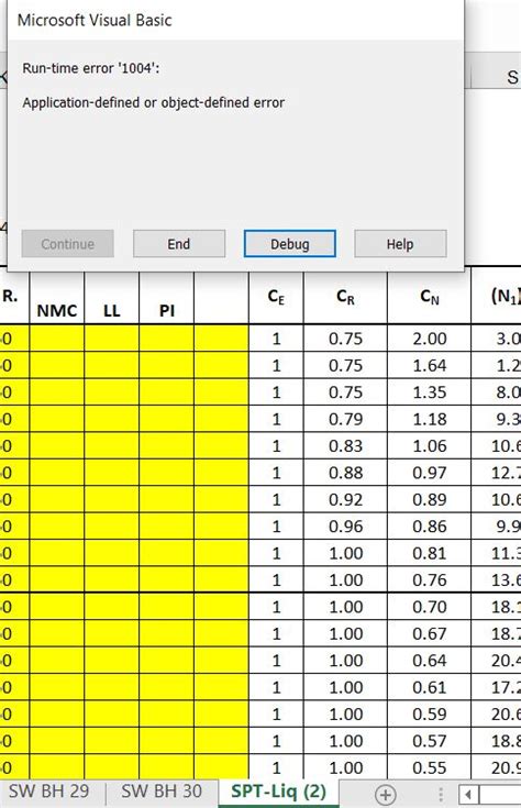 Excel Remove Debugging Error While Generating Multiple Sheets Stack