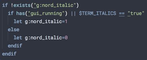 compatibility with indentline · issue 115 · nordtheme vim · github