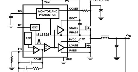 Isl6525 Buck And Synchronous Rectifier Pulse Width Modulator Pwm Controller Renesas
