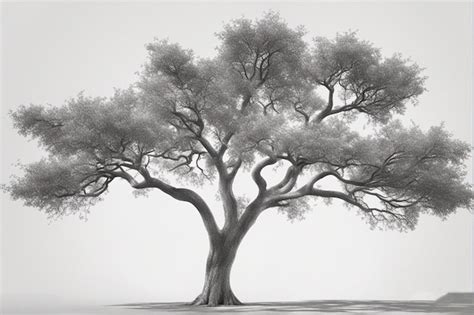 Premium Photo A Drawing Of A Tree With The Words Tree On Coloring Book