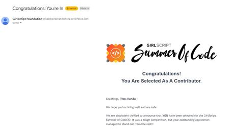 Titas Kundu On Linkedin Gssoc23 Opensource