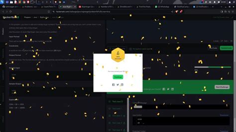 Omkar Kshirsagar On Linkedin Achievementunlocked Java Hackerrank Keeplearning Growthmindset