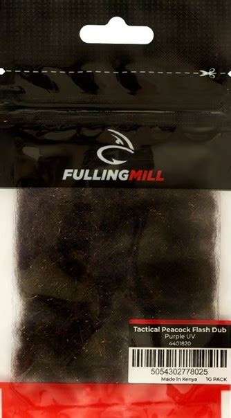 Dubbing Fulling Mill Tactical Peacock Flash Dub
