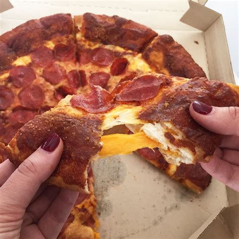 Pizza Hut Pepperoni Stuffed Crust