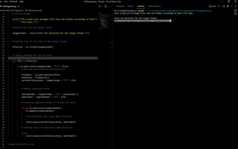Automated File Organizer Devpost