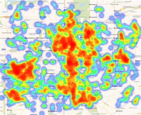 The Spatial Distribution Of All Poi Categories Download Scientific