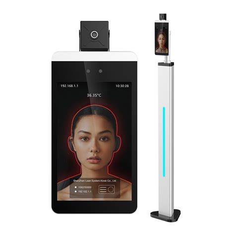 Dynamic Temperature Facial Recognition Sensor WiFi Human Body Digital Infrared Thermometer