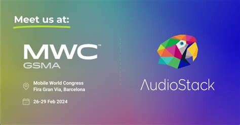 Matthias Lehmann On Linkedin Audiostack Aiaudio Mwc2024