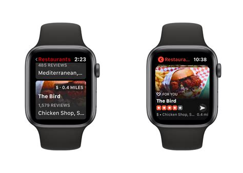 redesigning yelp for apple watch with swiftui