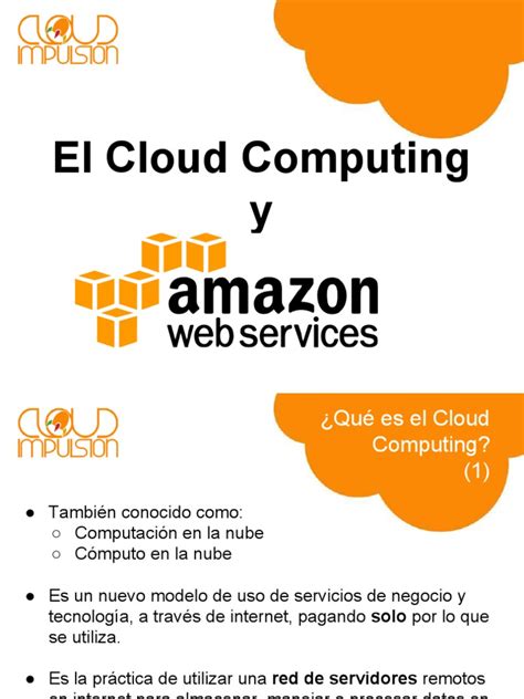 El Cloud Computing And Amazon Web Services Pdf Pdf Servicios Web De Amazon Computación En La