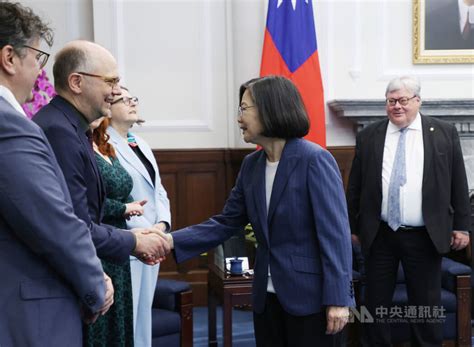 蔡總統見泛歐綠黨 談假訊息防制、供應鏈安全 政治 中央社 Cna