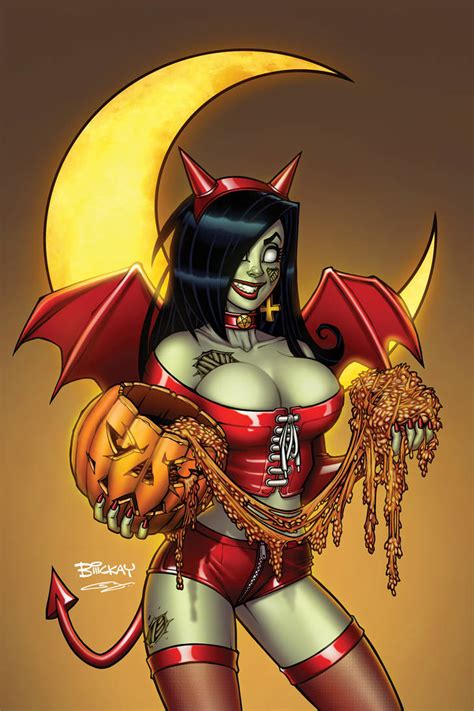 Zombie Tramp Halloween Special Cover E By Billmckay On Deviantart
