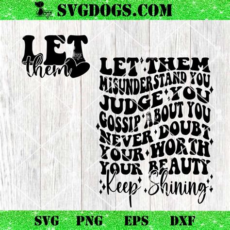 Let Them Svg Bundle