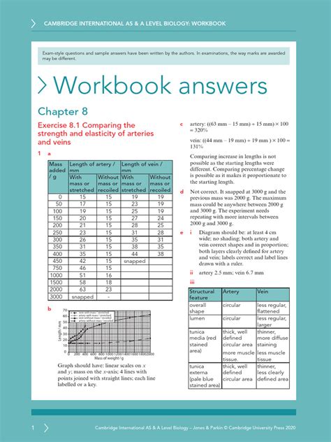 Workbook Exercise Answers Chapter 8 Asal Biology Pdf Pdf Artery Ventricle Heart