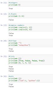 The Not Boolean Operator In Python Askpython