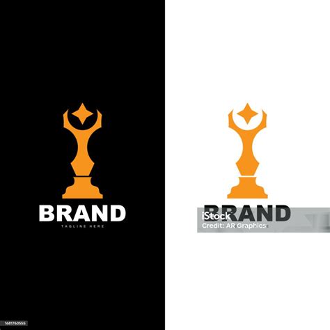 트로피 로고 일러스트레이션 어워드 수상자 템플릿 벡터 디자인 1위에 대한 스톡 벡터 아트 및 기타 이미지 1위 Championship 경쟁 Istock