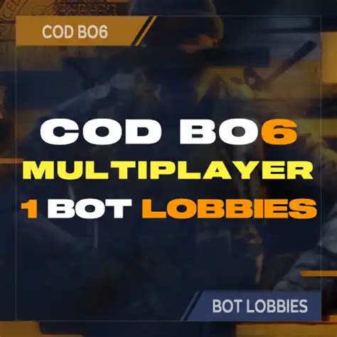 Bo6 Bot Lobbies For Sale Best Place To Get Bot Lobbies Bo6