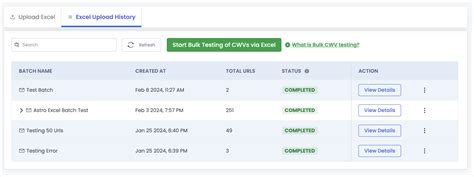 Crux Excel Cwv Test Auditzy Docs