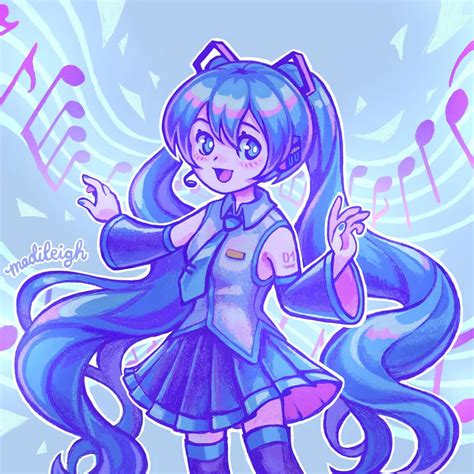 The Big Imageboard Tbib 1girl Aqua Hair Aqua Nails Blush Detached Sleeves Hair Between Eyes