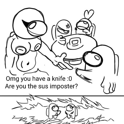 Rule 34 Among Us Big Breasts Dialogue English Text Monochrome Size